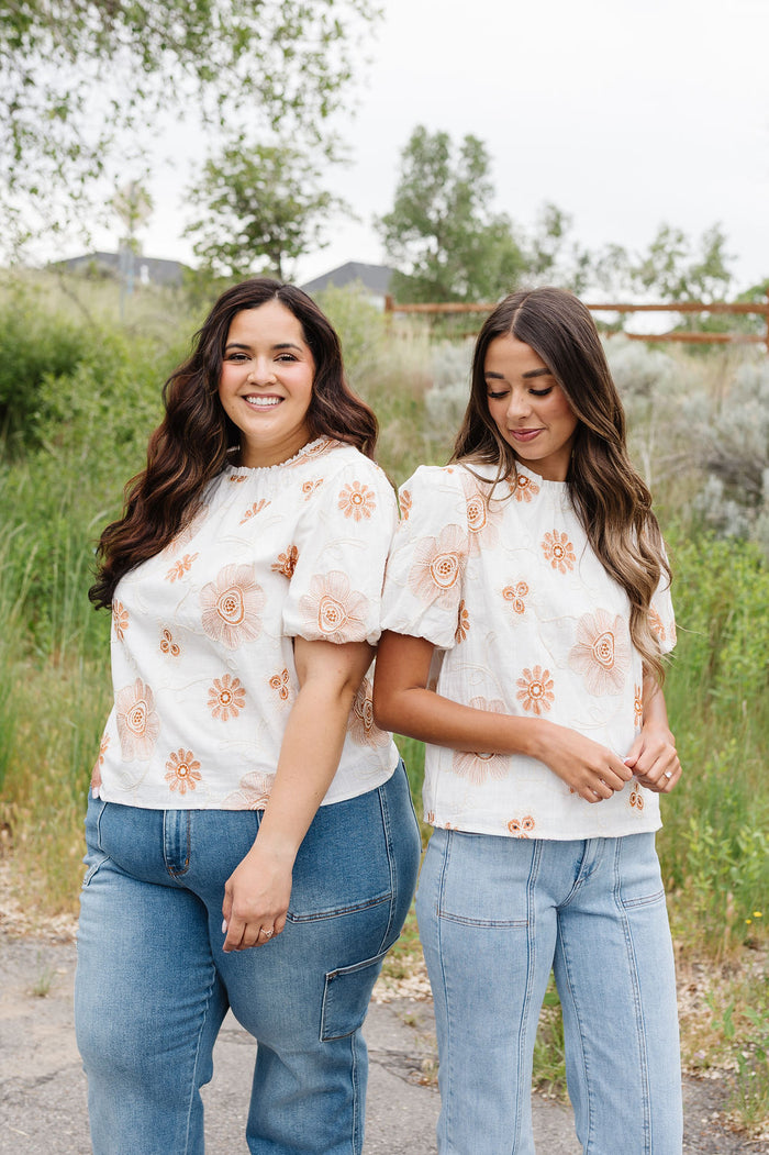 Nancy Embroidered Top