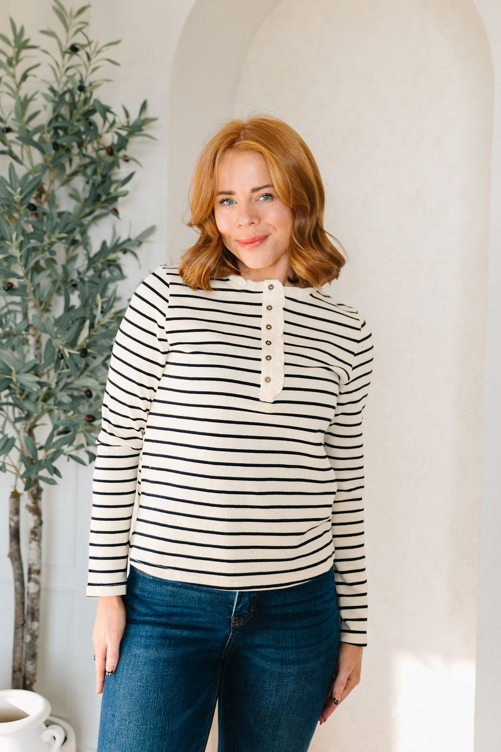 Carol Striped Top
